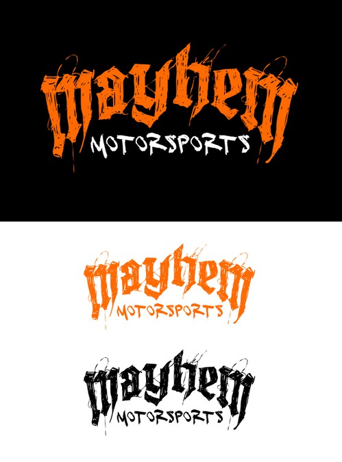 Create the next logo for MAYHEM MOTORSPORTS | Logo design contest