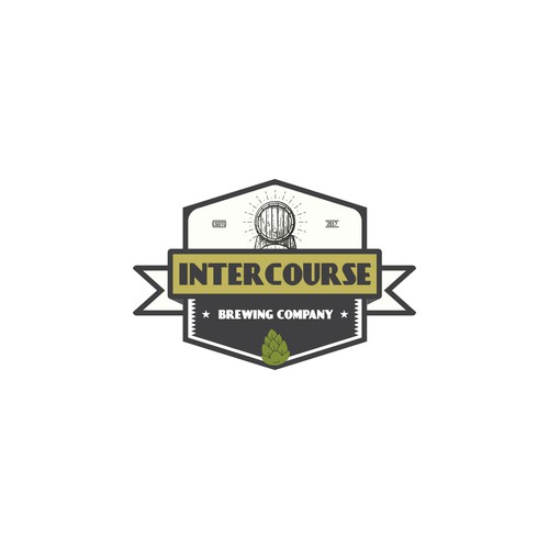 create a powerful sexually risky pin up logo for Intercourse Brand ...