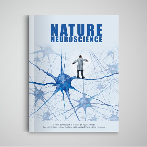 Illustration for the cover of prestigious neuroscience journal, Nature ...