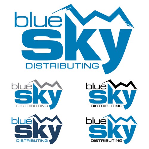 logo for Blue Sky Distributing | Logo design contest