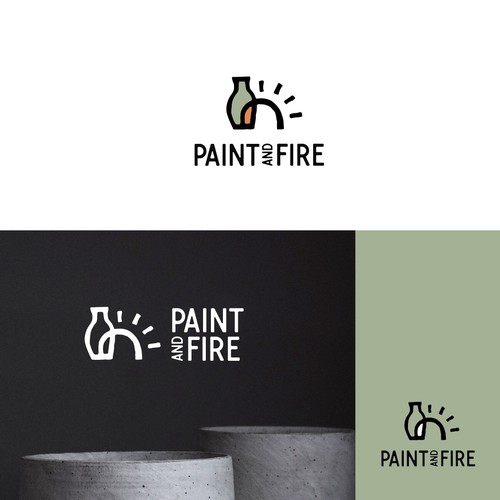 Designs | Modern Paint-your-own-pottery studio looking for logo and ...