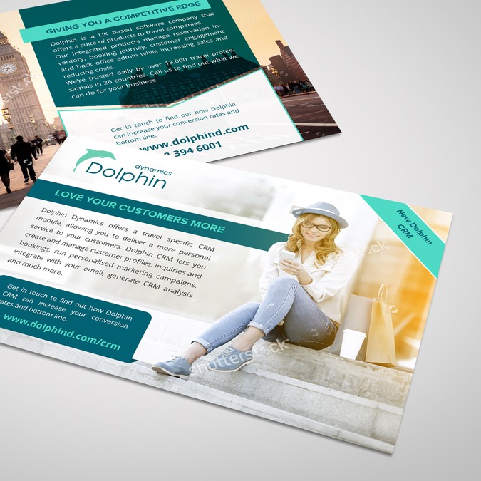 Design powerful leaflet on new product launch | Postcard, flyer or ...