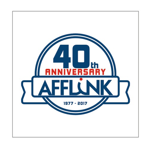 AFFLINK 40th Anniversary logo | Logo design contest
