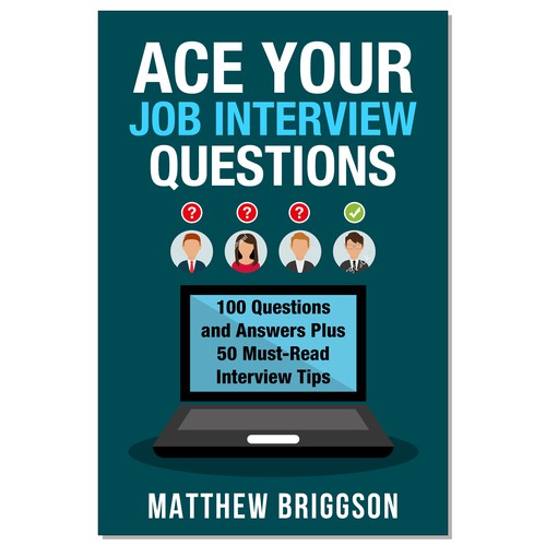 Design a book cover for a job interview book. | Book cover contest