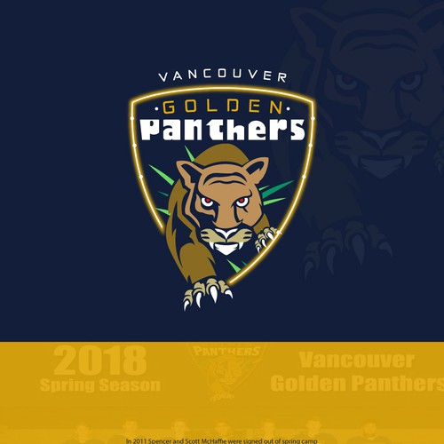 Vancouver Golden Panthers | Logo design contest