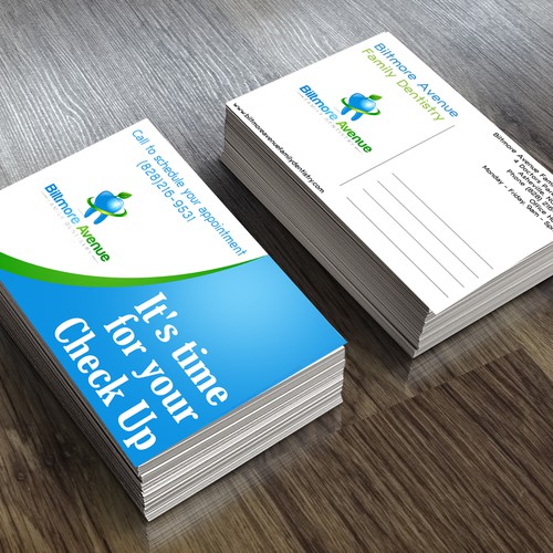 Dental Recall Postcard | Postcard, flyer or print contest