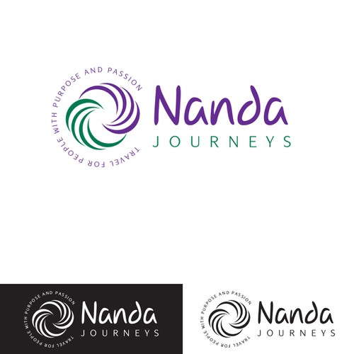 Nanda Name Logo