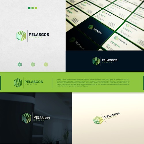 Create a modern concept logo for a steel frame construction company ...
