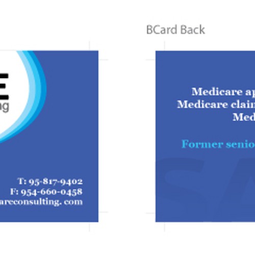 Business cards and letterhead/envelopes for Medicare consultant ...