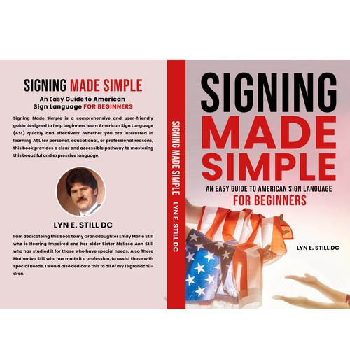 Designs | Illustration to appeal to Beginners of ASL | Book cover contest