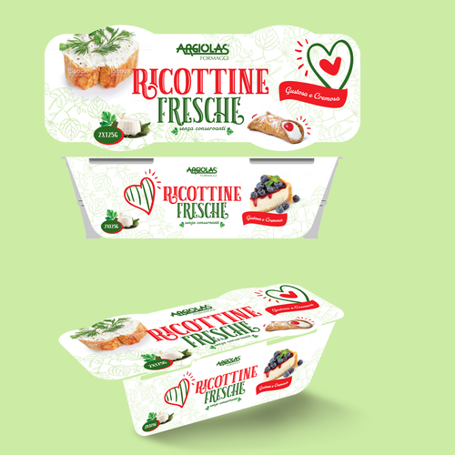 Designs | Original ricotta box | Product packaging contest