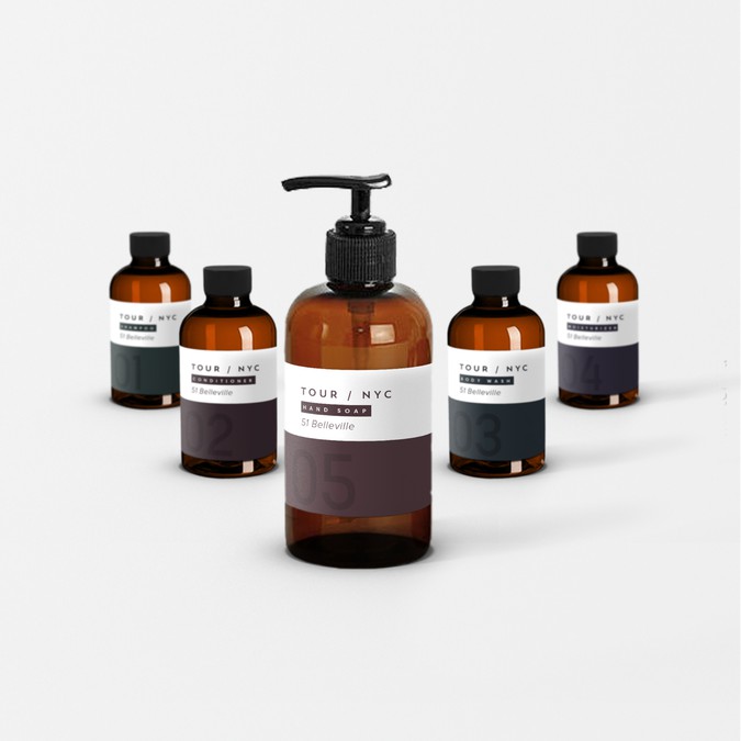 Luxury Toiletries Company Needs Minimalist Label | Product label contest
