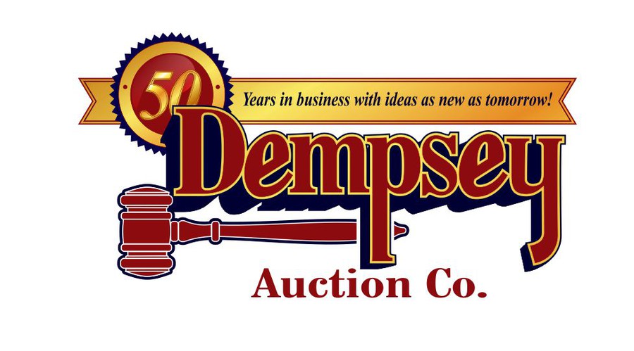 Dempsey Auction Co - 50 years in business | Logo design contest