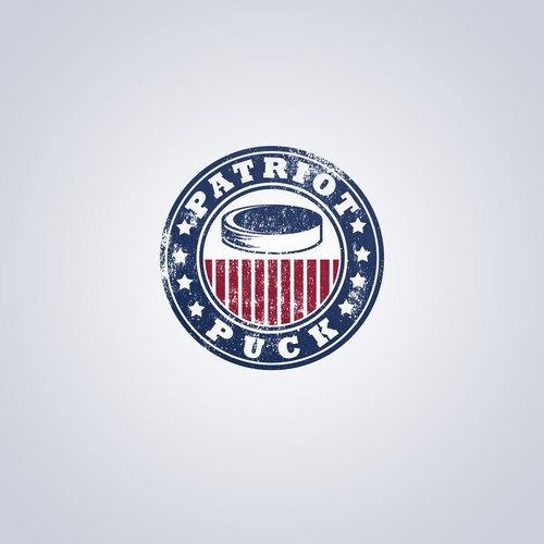 Patriot Puck - Logo Design for Hockey Puck Company Made in USA | Logo ...