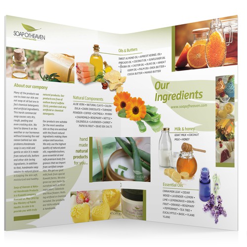 Designs | soap of heaven need your creativity to make brochure ...