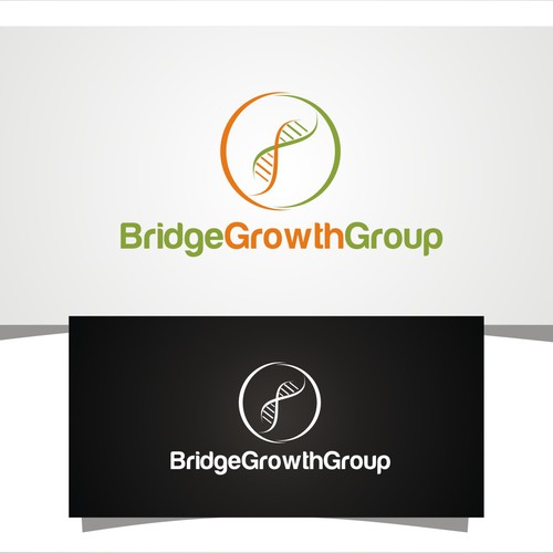 Logo for Biotech-Pharma Company: Bridge Growth Group | Logo design contest