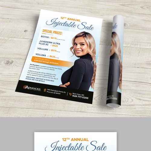 Designs | Botox and Filler Injectable Sale Add | Postcard, flyer or ...