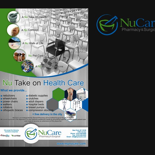 NuCare Pharmacy & Surgical needs a new print or packaging design ...
