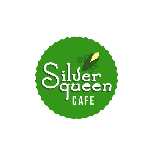 Create a logo for Silver Queen Cafe, a small, family-friendly, locally ...