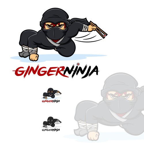 Sushi Bar requires cool funky Ninja style logo | Logo design contest