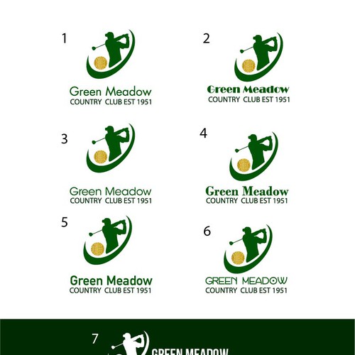 Designs | Bring an old golf country club back to life for Green Meadow ...