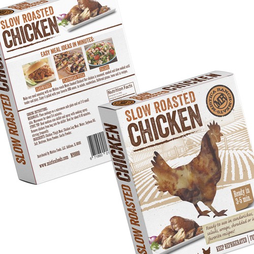 Design new packaging for Mistica's Slow Roasted Chicken | Product ...