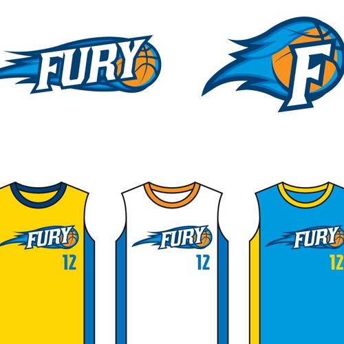 Fury basketball club | Logo design contest | 99designs