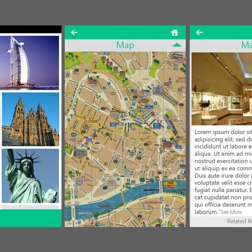 Create a winning design for an amazing city audioguide mobile app | App ...