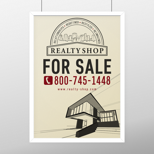 Savy Realtestate firm needs a creative and stand out sign! | Signage ...