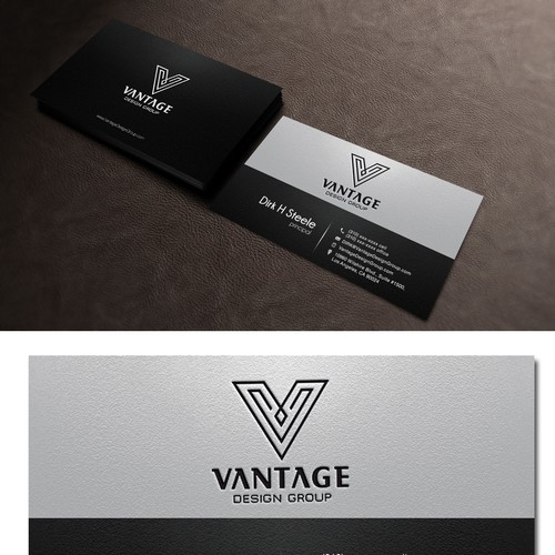 Vantage Design Group: Modern Luxury Architectural Firm | Business card ...