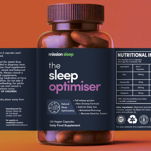 Designs | Supplement Bottle Design @@ updated description @@ | Product ...