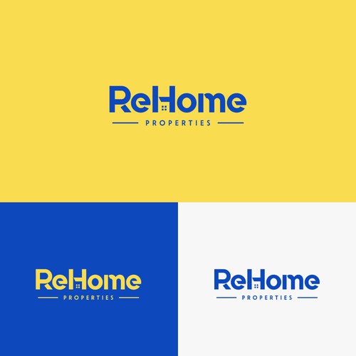 Designs | ReHome Properties | Logo design contest