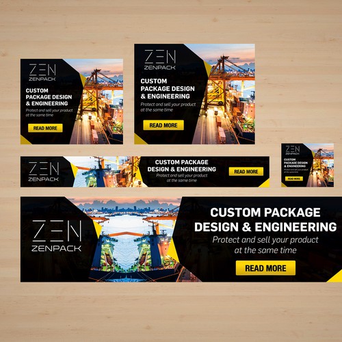 Packaging Design & Production Firm Banner Ads Contest | Banner ad contest