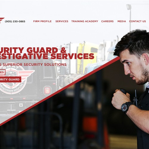 Homepage Banner for SECURITY COMPANY! | Signage contest