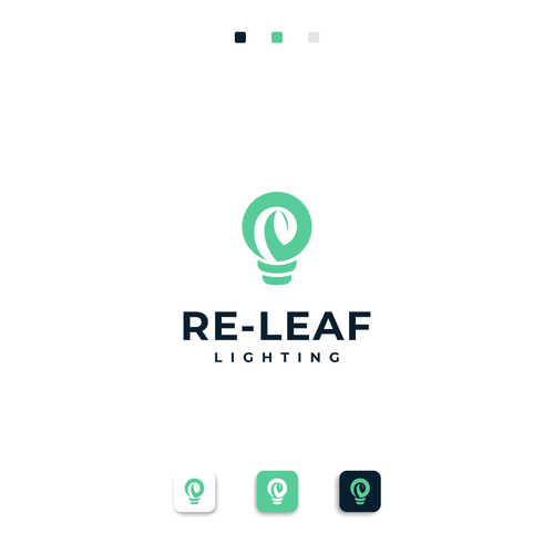 Designs | Re-LEAF Lighting logo | Logo design contest