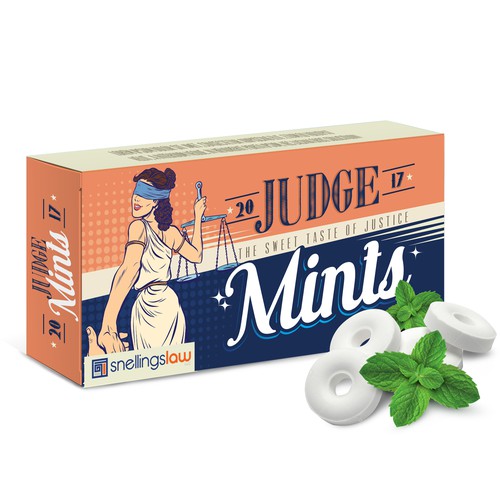 Create WACKY, OVER THE TOP packaging for candy - JudgeMints | Product ...