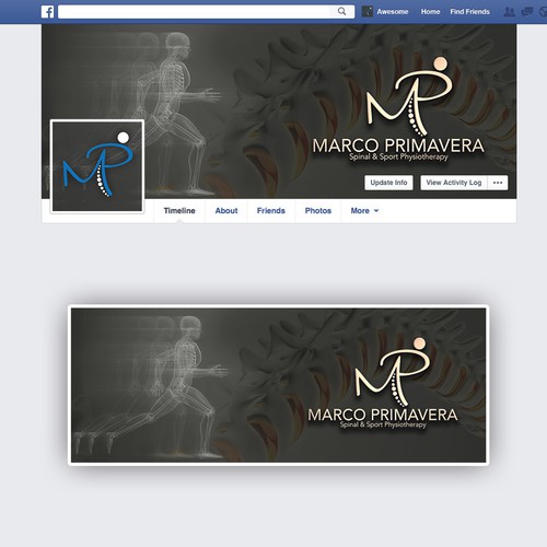 Marco Primavera spine and sport physiotherapy | Facebook cover contest