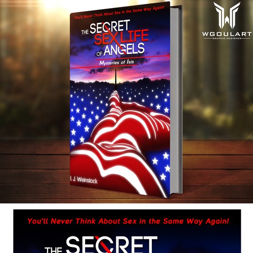 Create a beautiful&provocative book cover for an erotic fiction series ...
