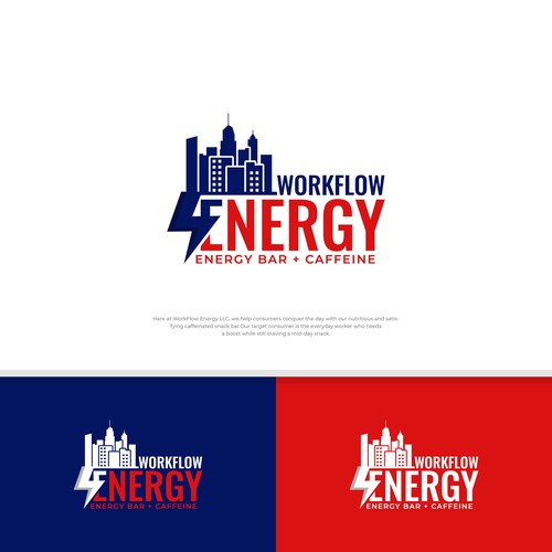 Designs | Caffeinated Energy Bar Logo for the 9-5 Worker | Logo design ...