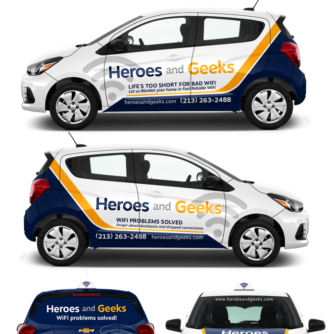 Car Wrap Chevy Spark 2016 | Car, truck or van wrap contest