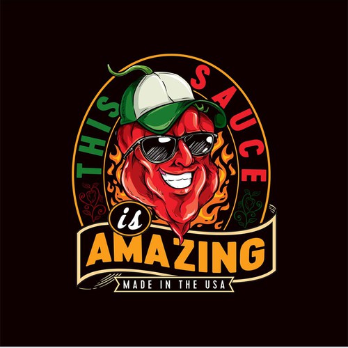 Designs | Design a cartoon Habanero for a hot sauce company | Logo ...