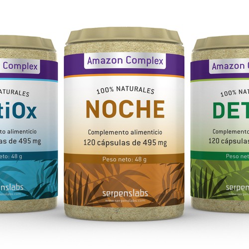 Designs | Amazon Complex | Product label contest