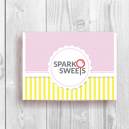 Luxury and Minimalistic Lollipop Gift Box Package Design | Product ...