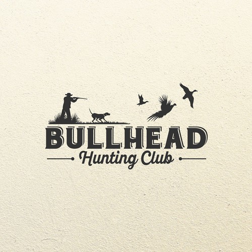 Design a bird hunting logo for Bullhead Hunting Club | concurso Logotipos
