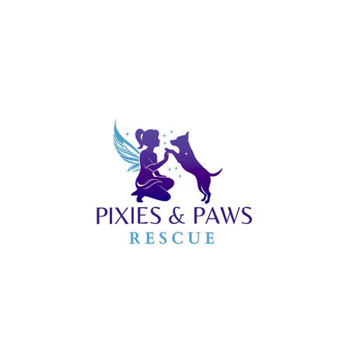 Designs | Pixies and Paws Dog Rescue - New Logo Contest!! | Logo ...