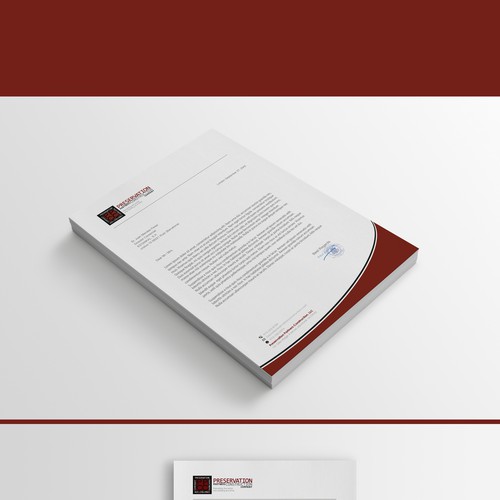 Stationary for Construction Company | Stationery contest