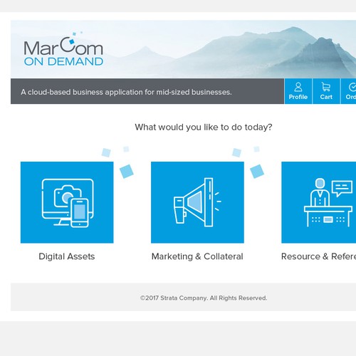 Web-based Business Application Redesign | Web page design contest