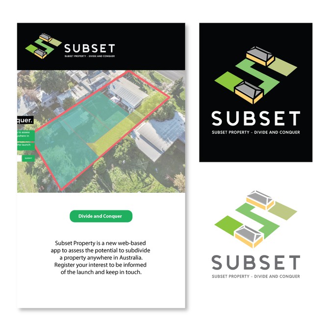 Design Geometric logo for new app performing land subdivisions | Logo ...