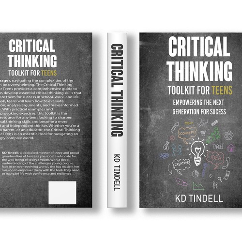 Designs | Critical Thinking Skills for Teens | Book cover contest
