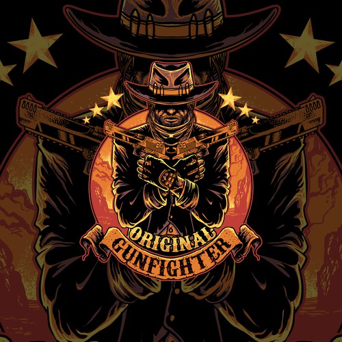 original gunfighter design | T-shirt contest